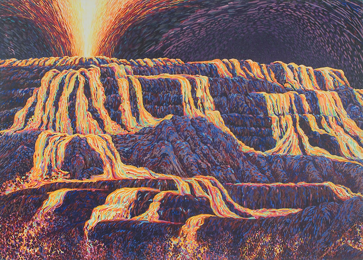 Eternal Recurrence of the Same Monumental Painting – Beth Neville