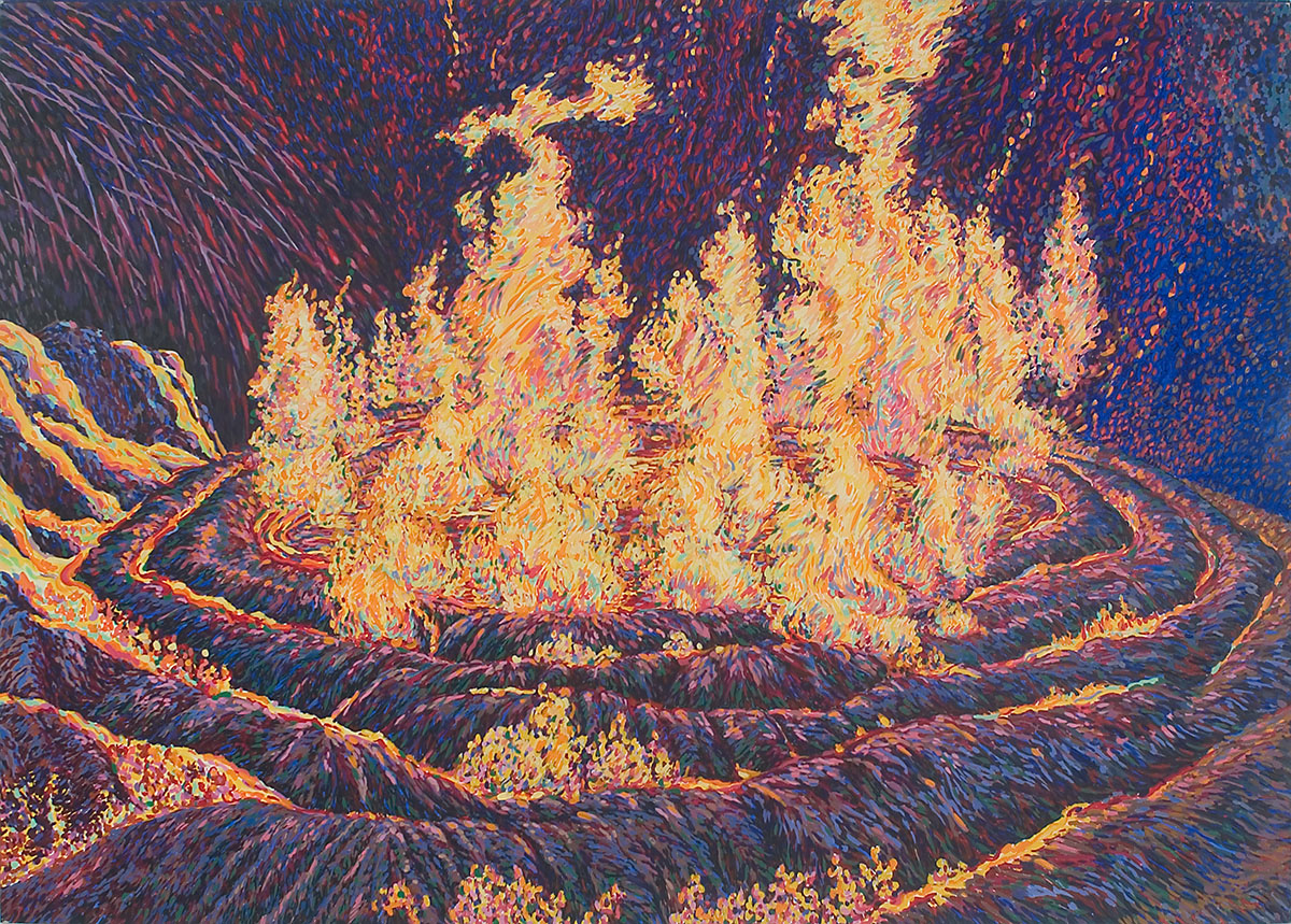 Eternal Recurrence of the Same Monumental Painting – Beth Neville