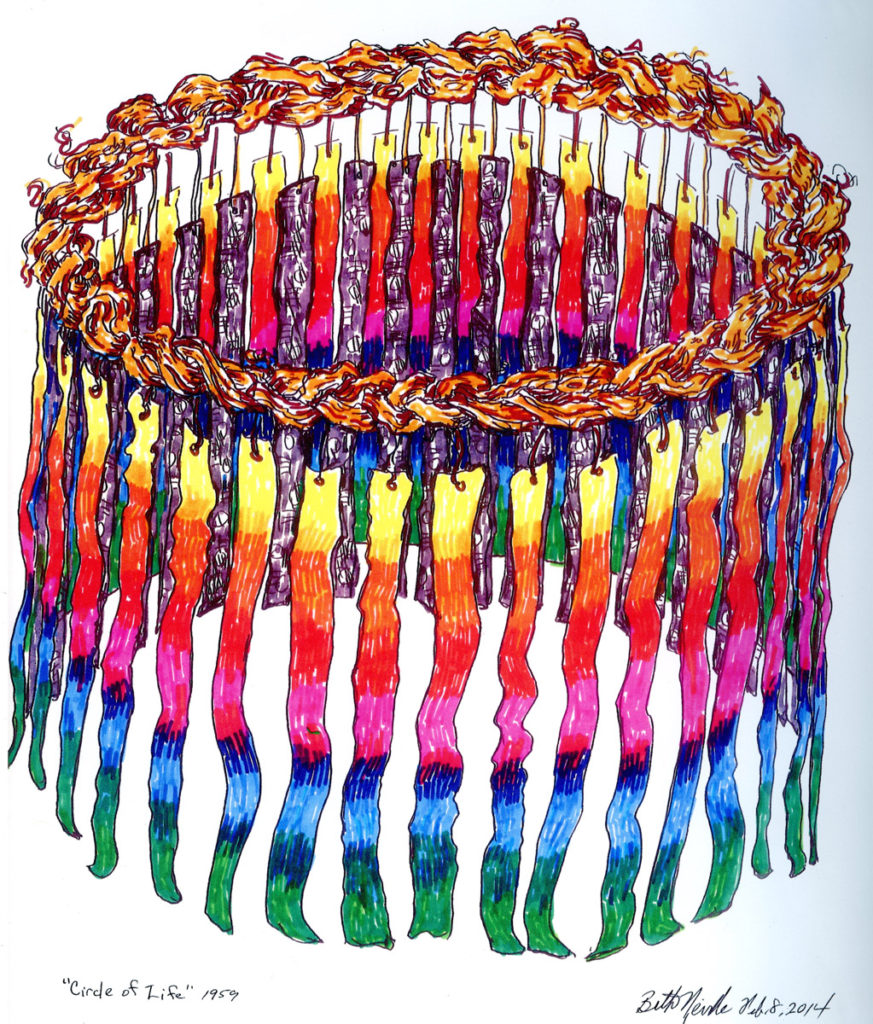 Circle of Life Sculpture: development and installation – Beth Neville